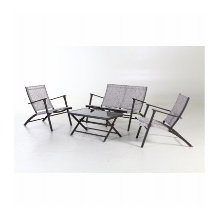 Letright Industrialrp FS Novara 4PC Patio Set 545.0310.000 | Zoro